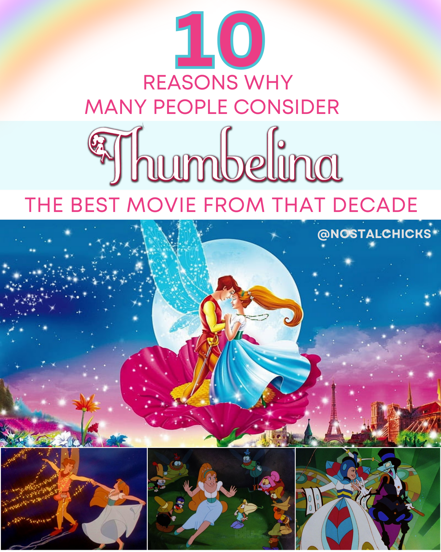 10 REASONS WHY MANY PEOPLE CONSIDER "THUMBELINA" TO BE ONE OF THE BEST ...