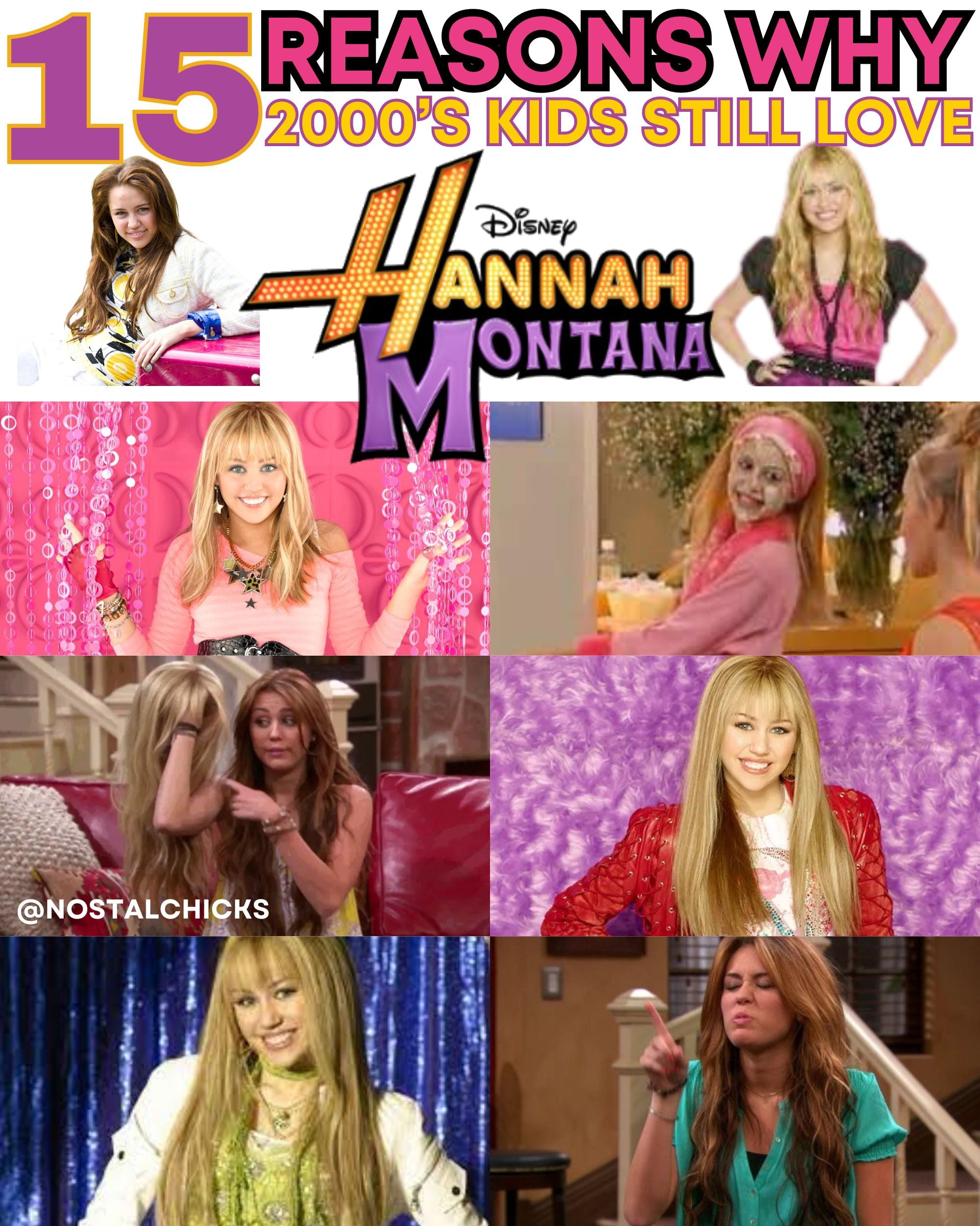 15 REASONS WHY 2000’S KIDS STILL LOVE HANNAH MONTANA – Nostalchicks