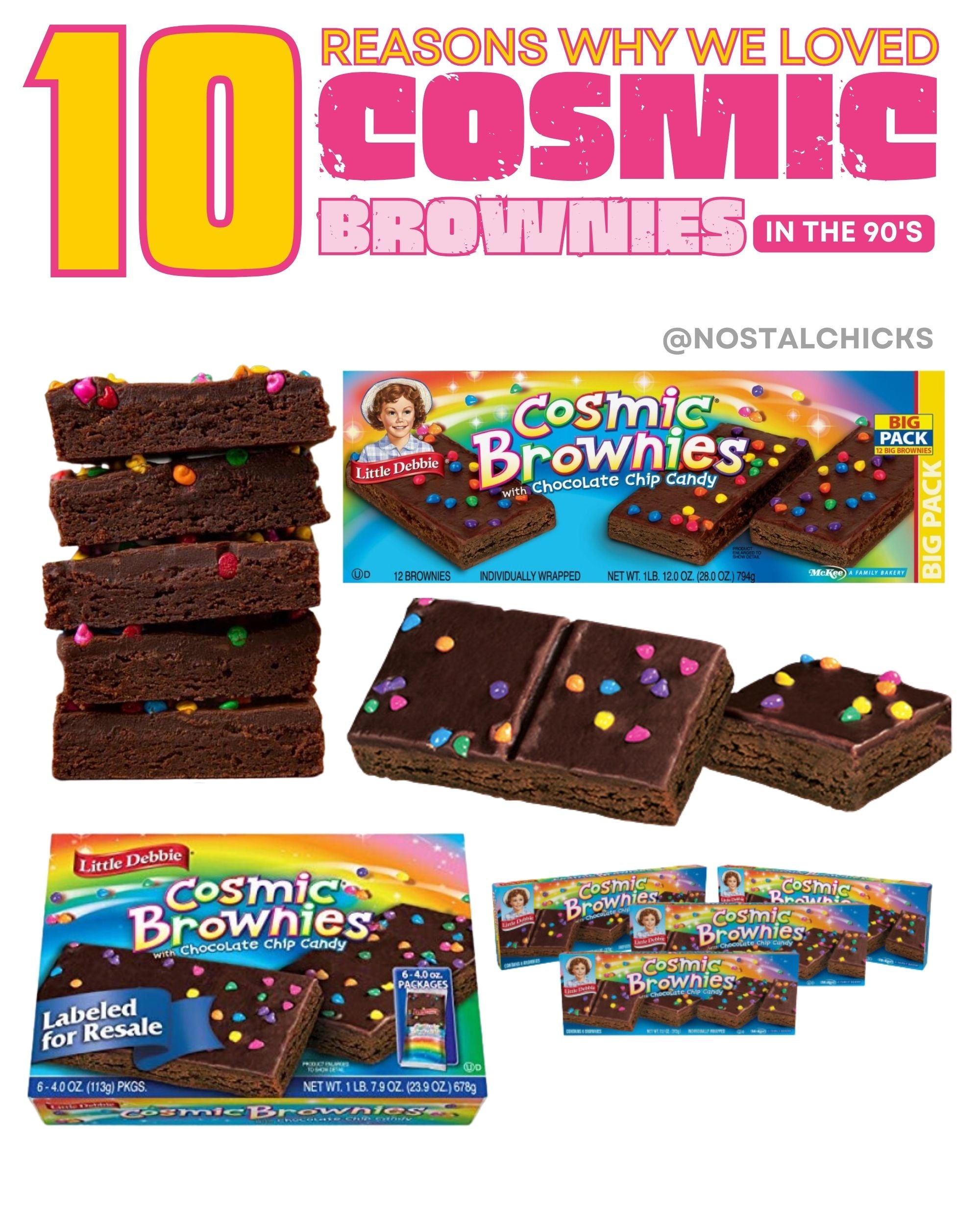 10 REASONS WHY WE LOVED COSMIC BROWNIES IN THE 90'S – Nostalchicks