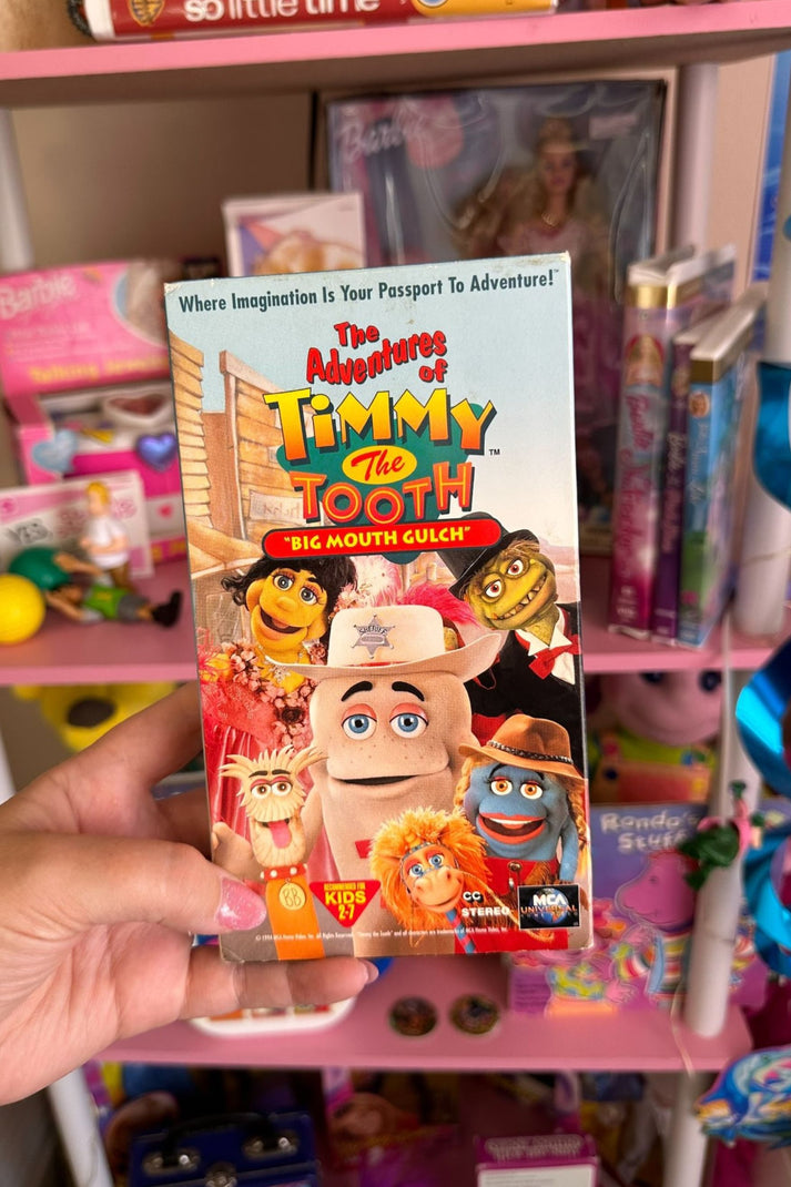 THE ADVENTURES OF TIMMY THE TOOTH VHS* – Nostalchicks