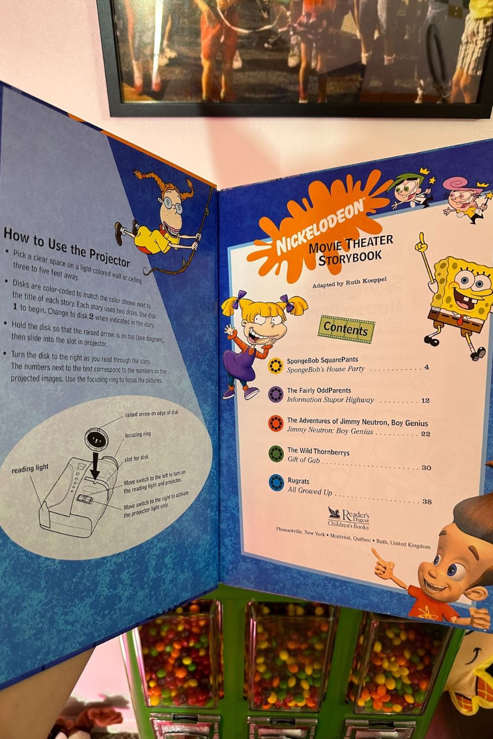 2004 NICKELODEON MOVIE THEATER STORYBOOK* – Nostalchicks