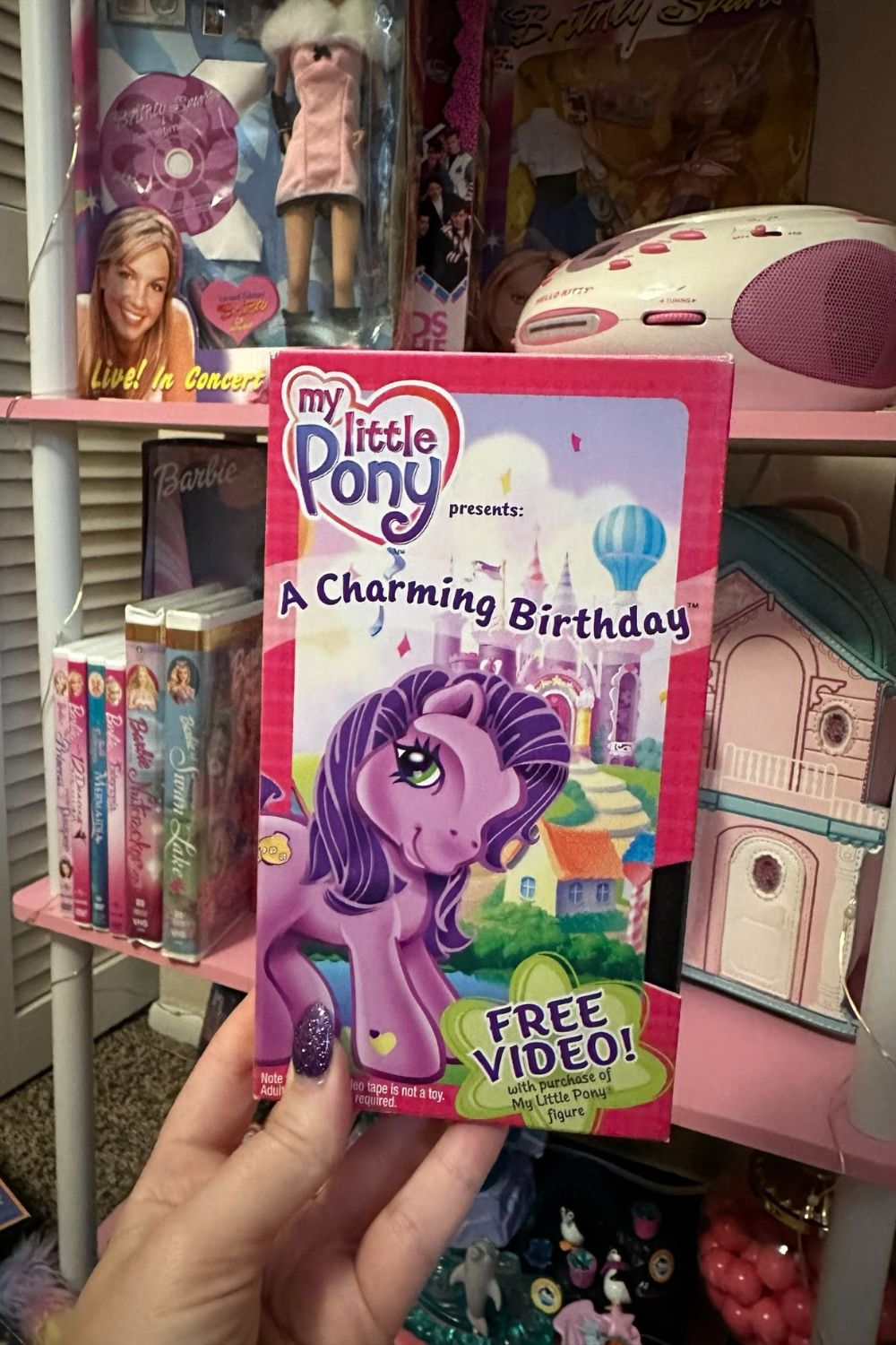MY LITTLE PONY - A CHARMING BIRTHDAY VHS* – Nostalchicks