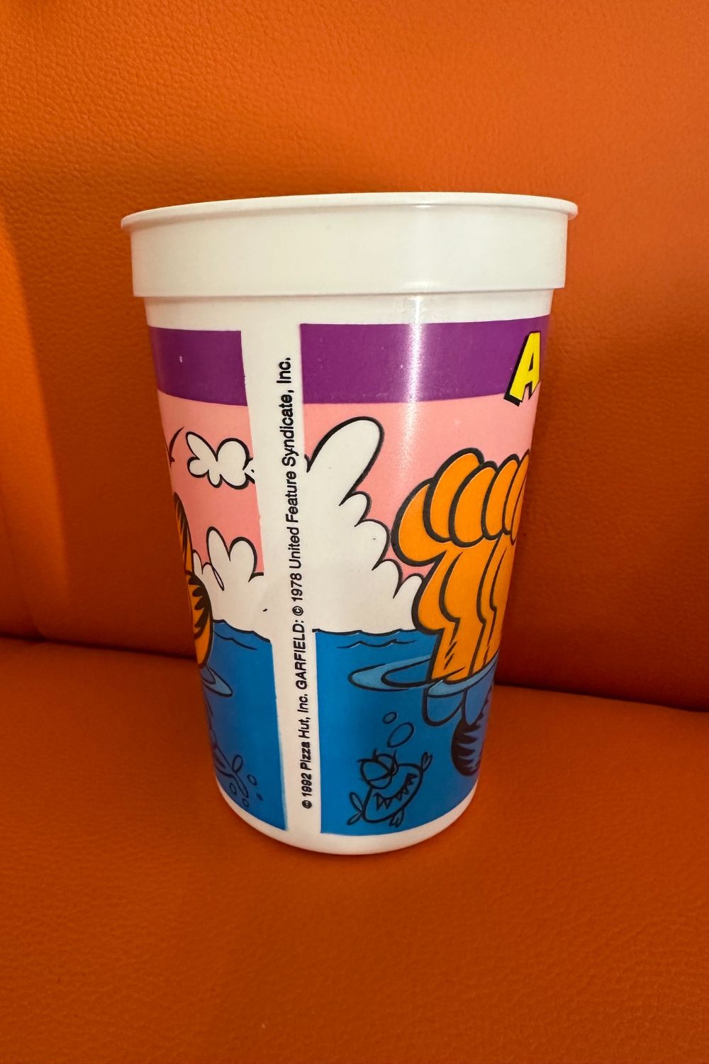 1993 PIZZA HUT GARFIELD FLOAT CUP* – Nostalchicks