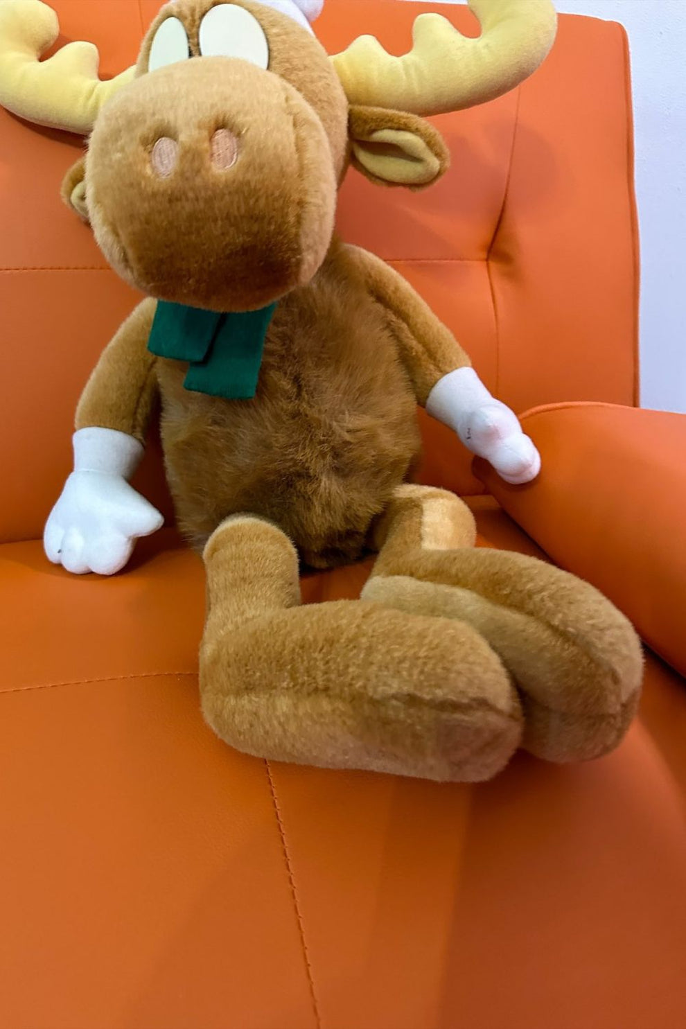 BULLWINKLE MOOSE STUFFED ANIMAL PLUSH MACY'S CHARACTER* – Nostalchicks