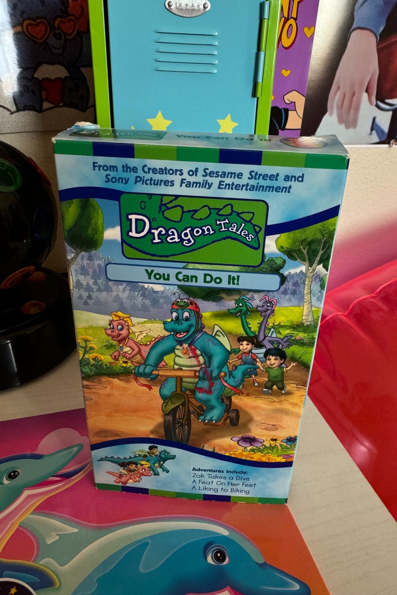 Dragon Tales You Can Do It Vhs Vintage 2000 DRAGON TALES Let's All