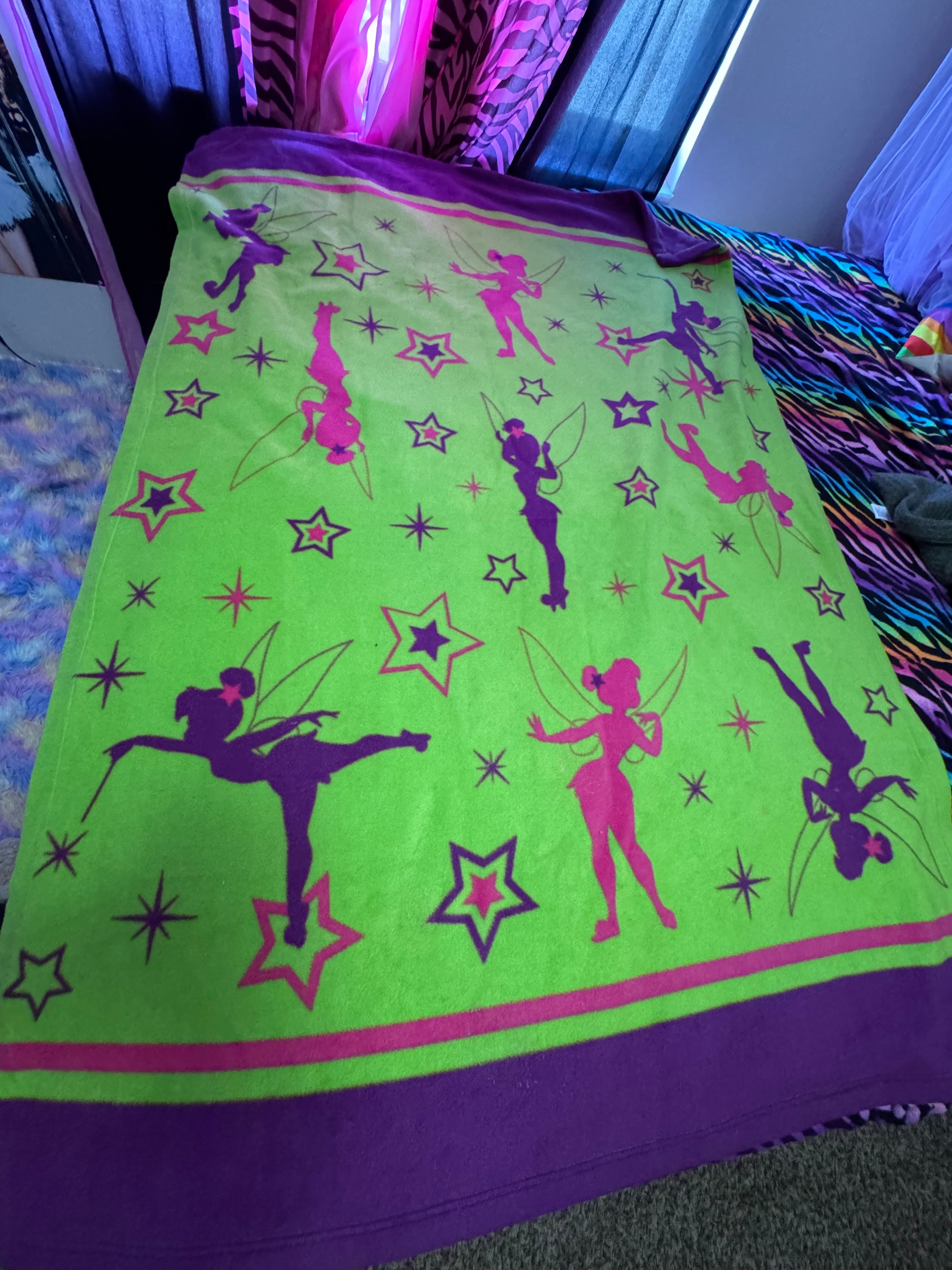 TINKERBELL throw blanket – Nostalchicks