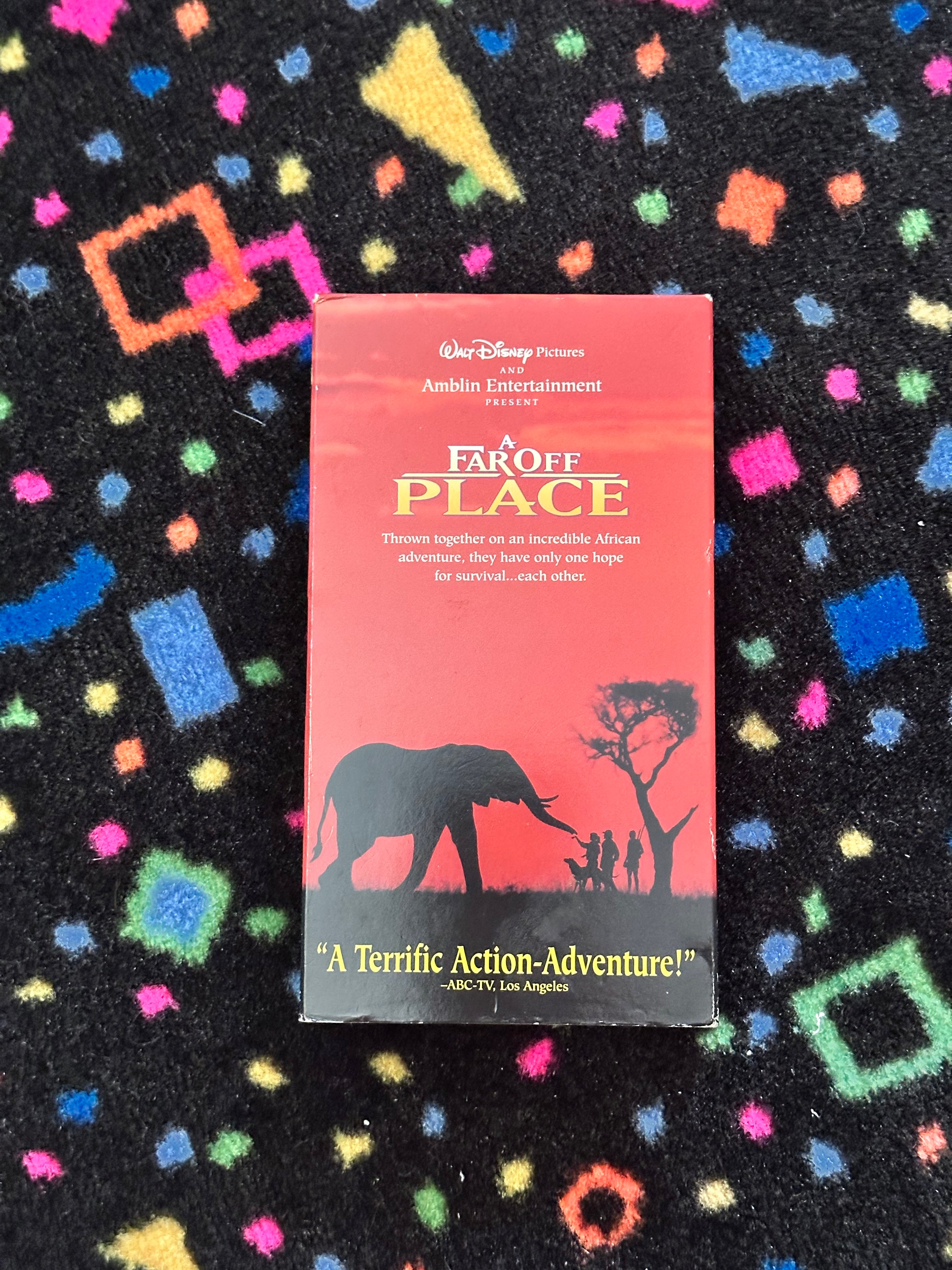 Disney’s A Far Off Place vhs – Nostalchicks