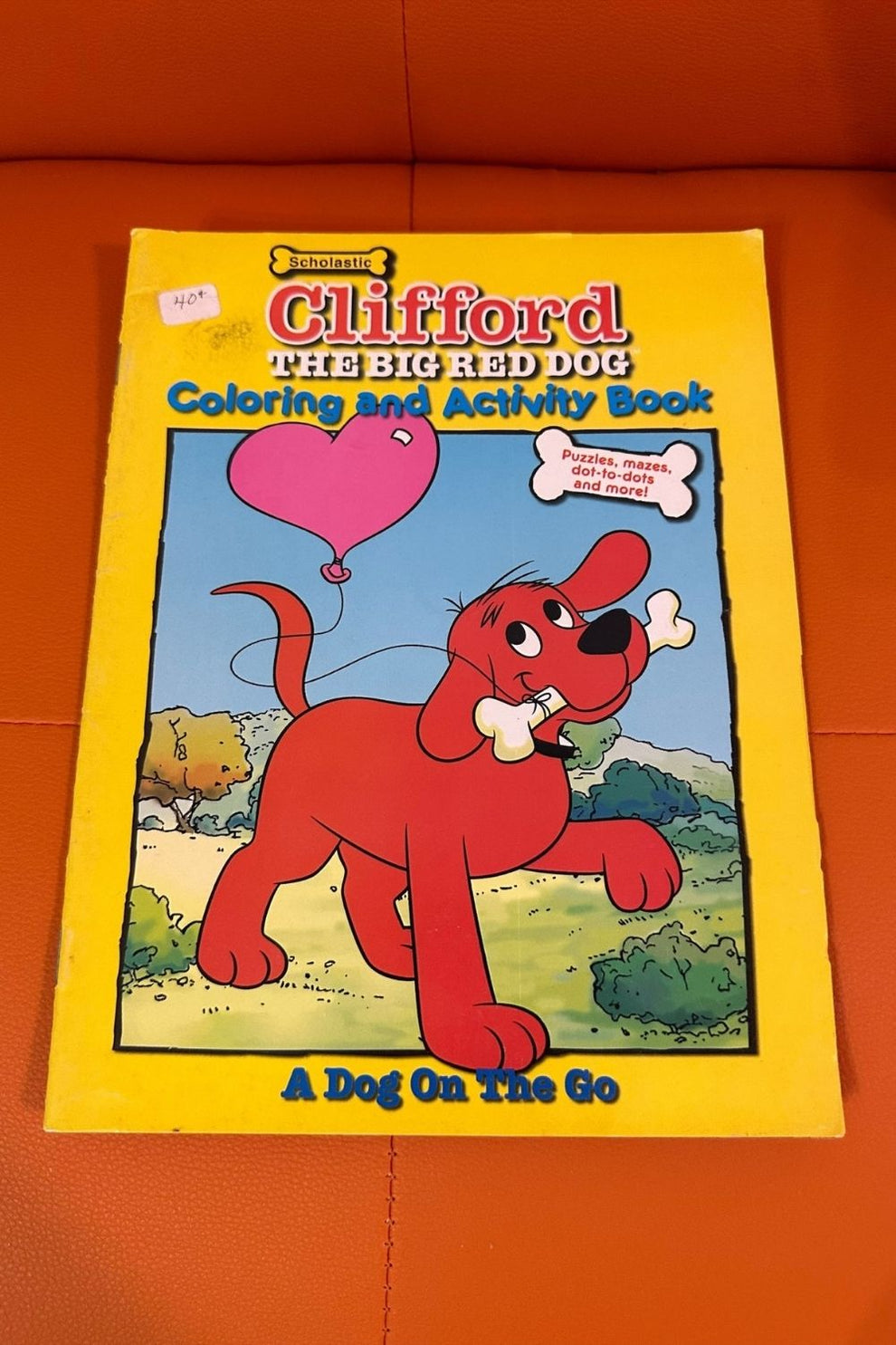 CLIFFORD THE BIG RED DOG COLORING AND ACTIVITY BOOK* – Nostalchicks