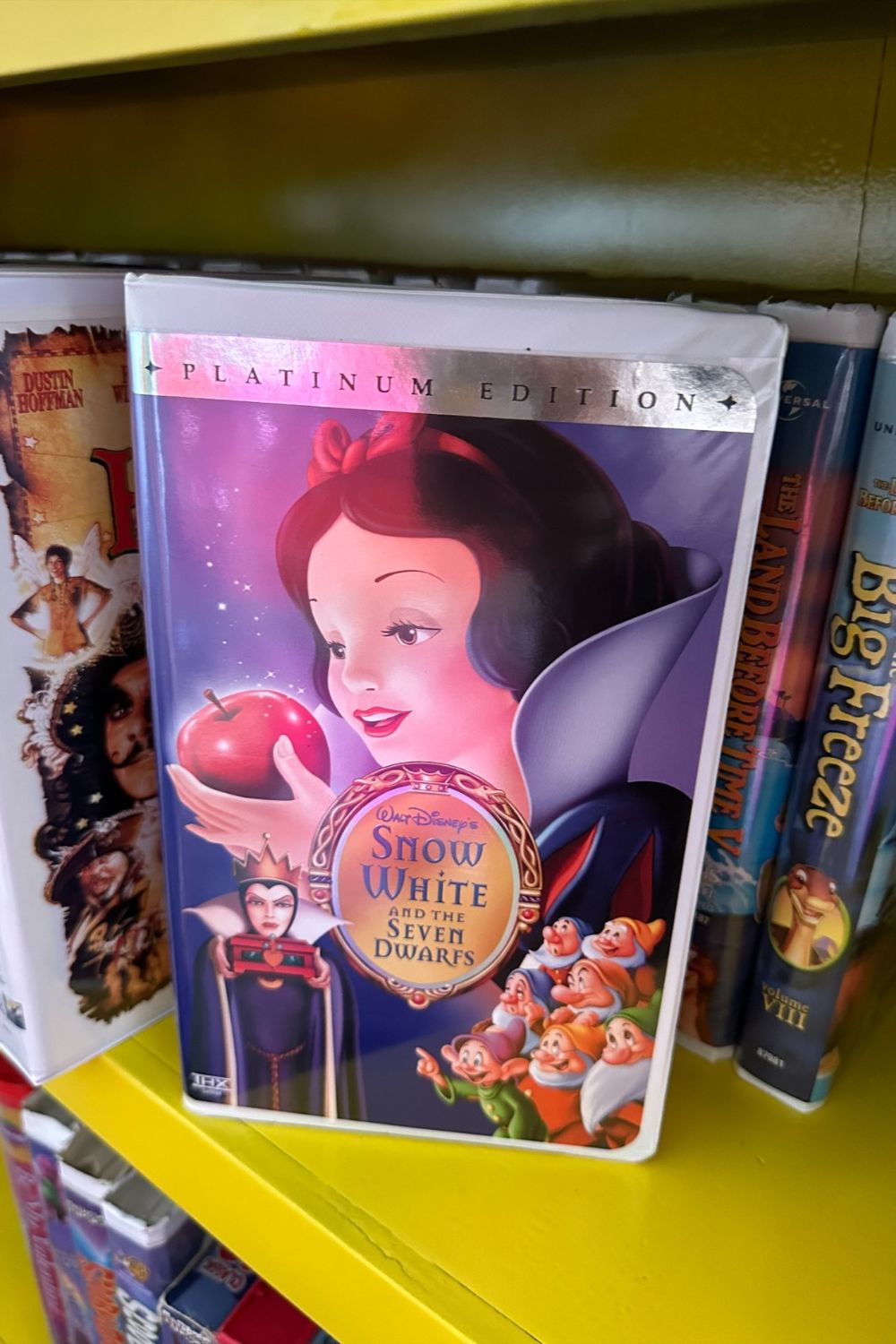 Snow White And The Seven Dwarfs Vhs