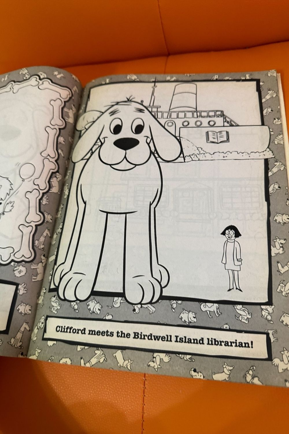 CLIFFORD THE BIG RED DOG COLORING AND ACTIVITY BOOK* – Nostalchicks