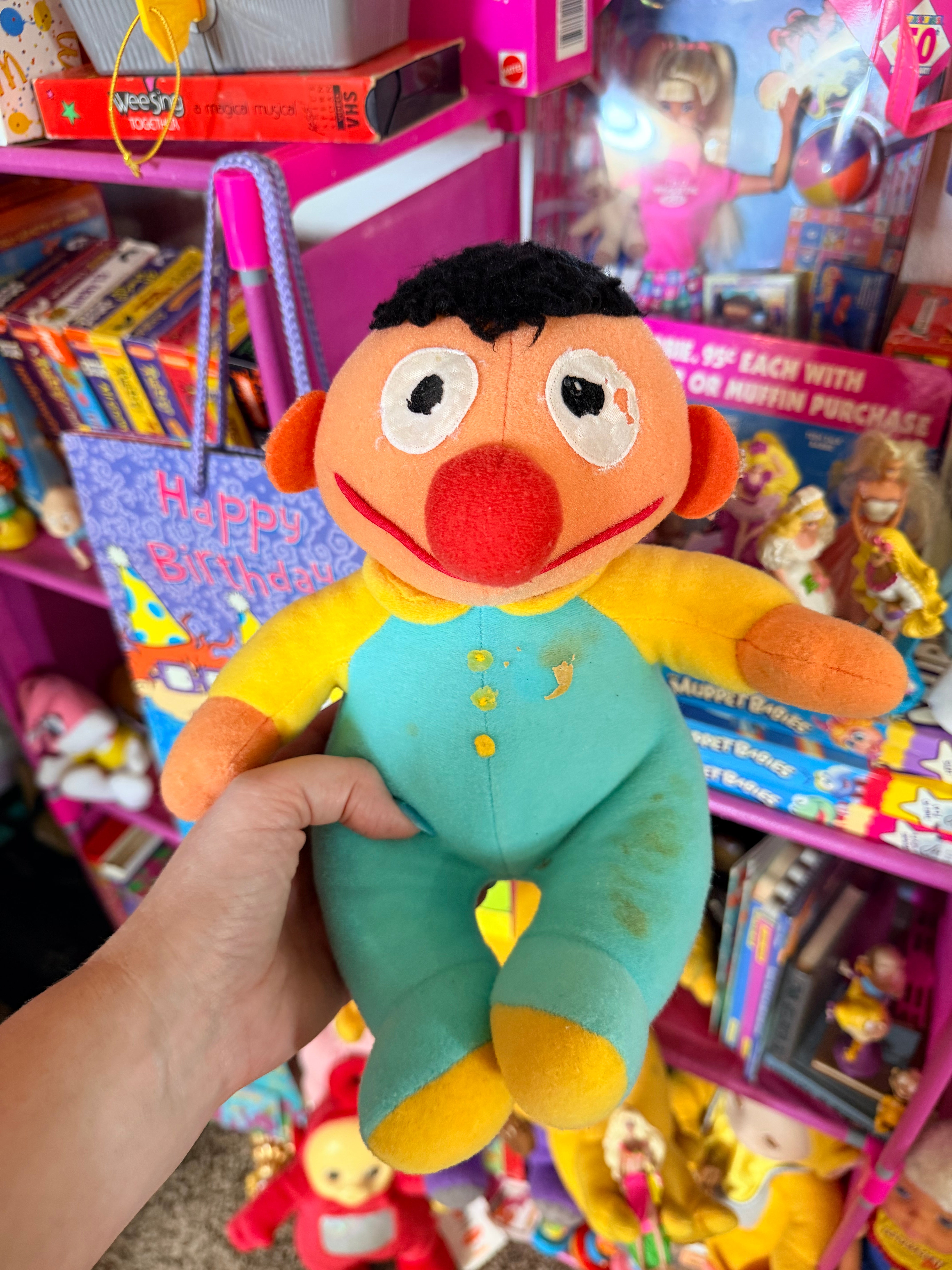 Vintage Baby Ernie plush – Nostalchicks