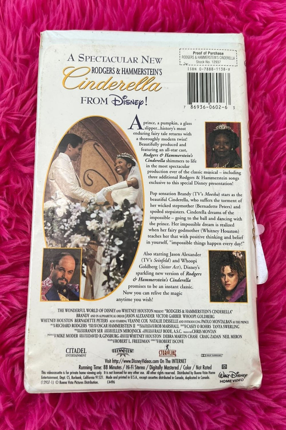 RODGERS & HAMMERSTEIN'S CINDERELLA VHS* – Nostalchicks