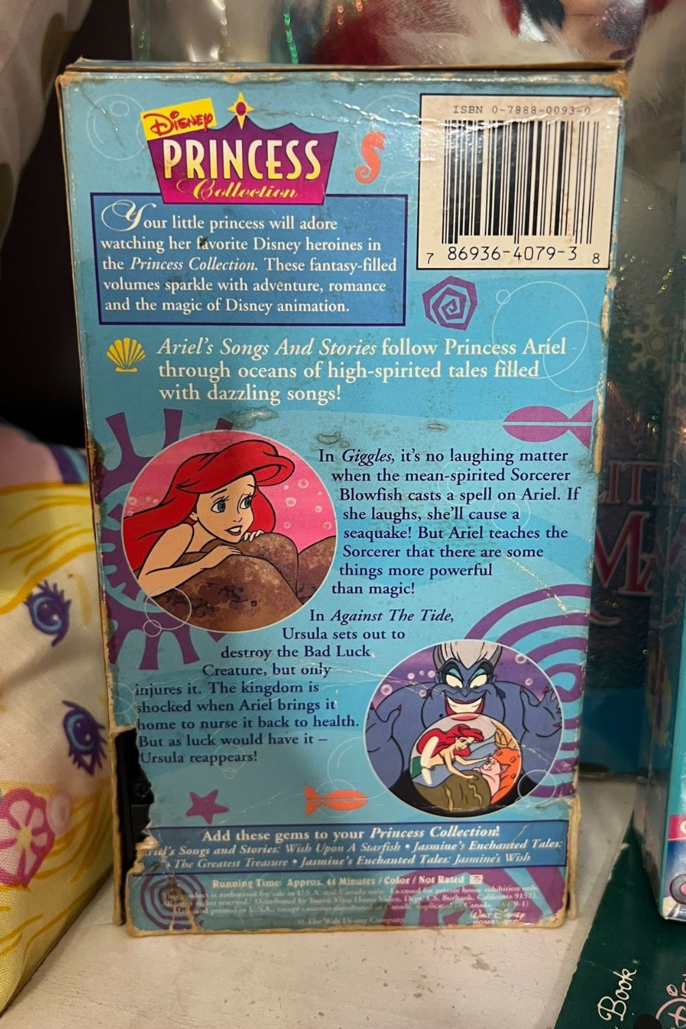RARE DISNEY PRINCESS COLLECTION VHS - ARIEL* – Nostalchicks