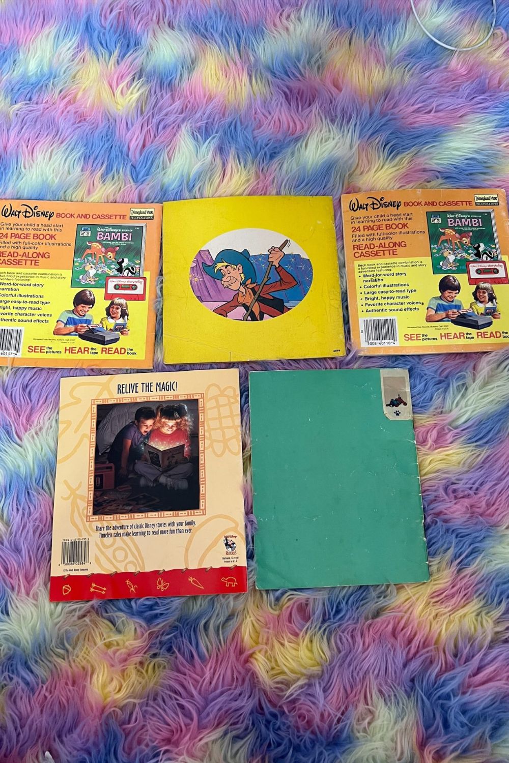 DISNEY READ ALONG BOOK BUNDLE* – Nostalchicks
